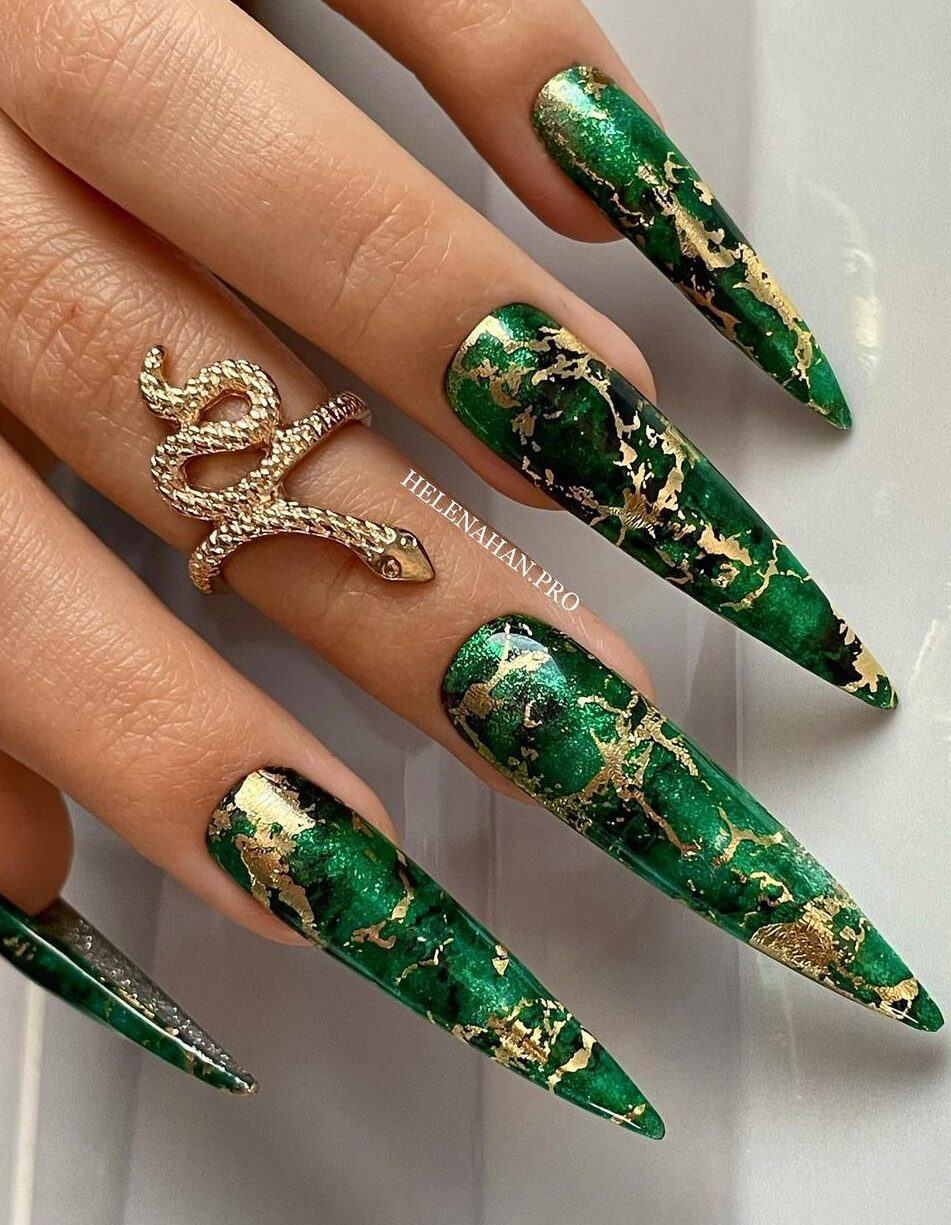50 Fearless Stiletto Nails To Go Outside Your Box Hairstylery