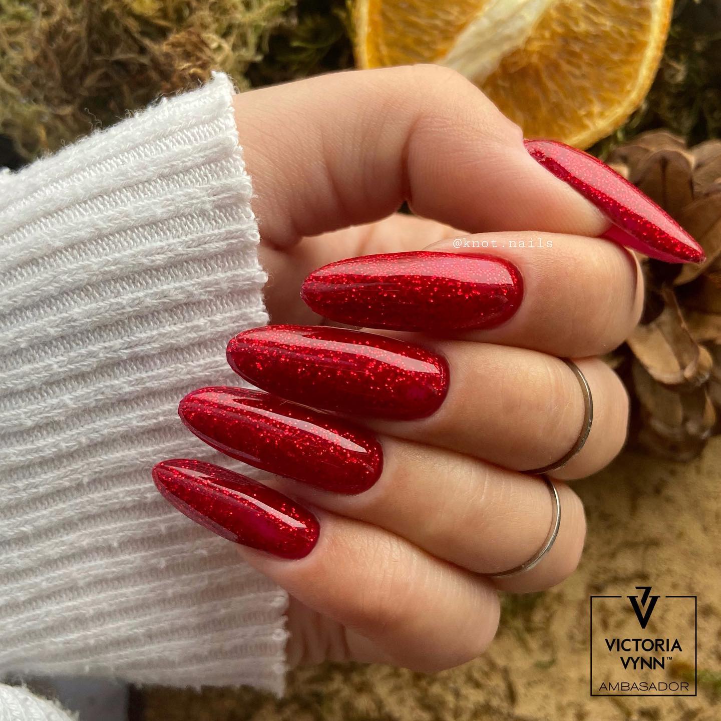 45 Impressive Red Nails Designed to Dazzle in Spring - Hairstylery